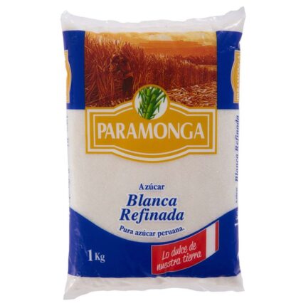 Azúcar Blanca Paramonga Bolsa 1 kg – Abarrotes del Sur Perú
