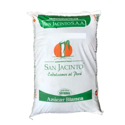 Azúcar Blanca San Jacinto 50 Kg – Abarrotes del Sur Perú